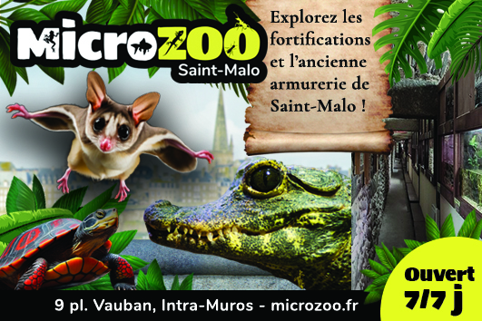 Entrée au Micro ZOO SAINT-MALO